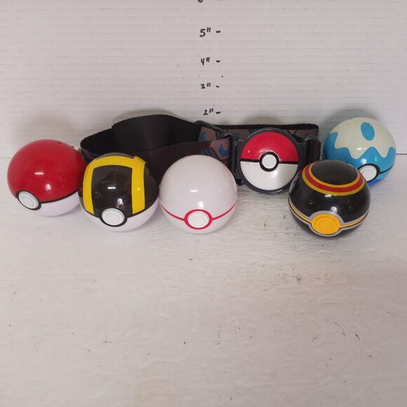 Pokemon | Toys | Clip And Go Pokemon Belt With Empty Pokeballs | Poshmark